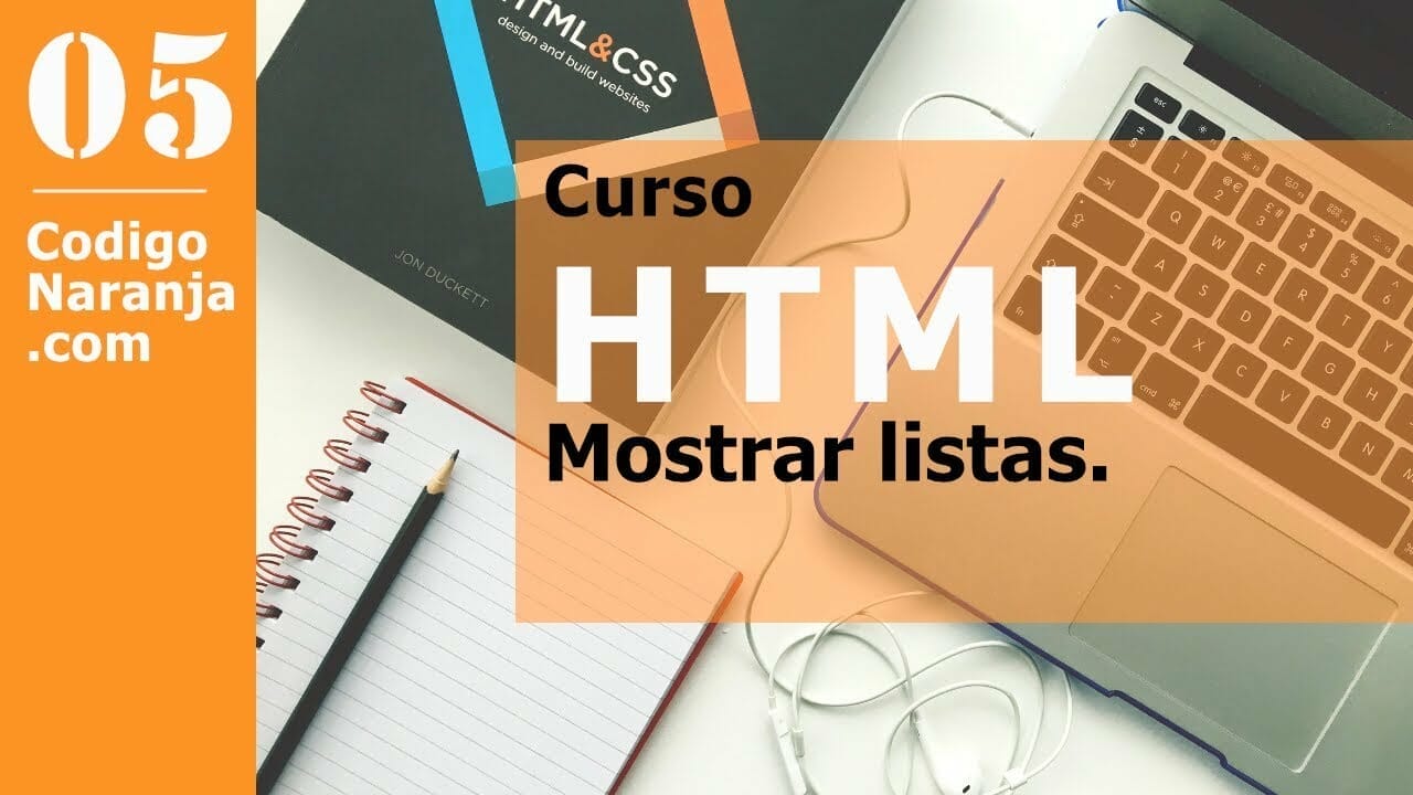 Curso HTML: Trabajar con Listas